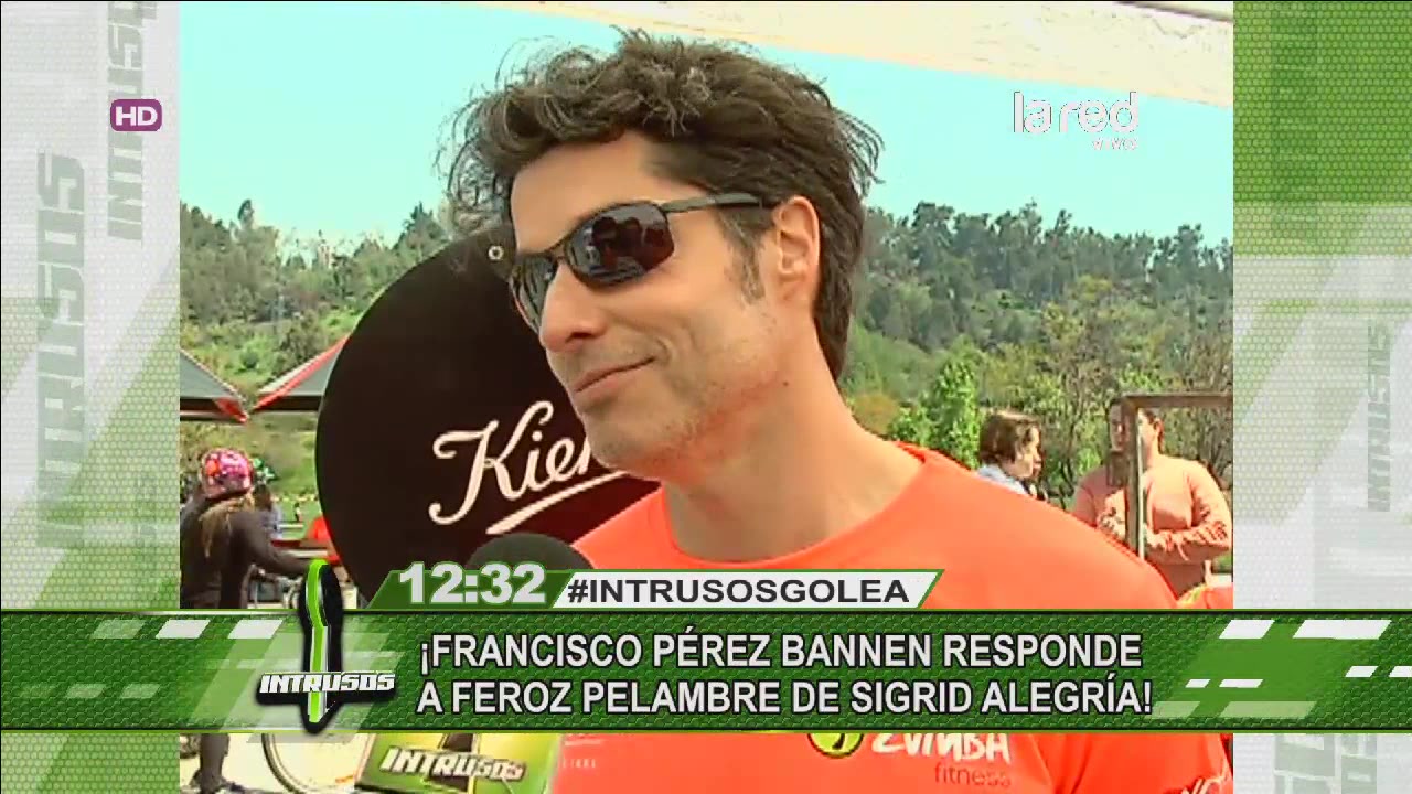 ¡Francisco Pérez Bannen responde a feroz pelambre de Sigrid Alegría ...