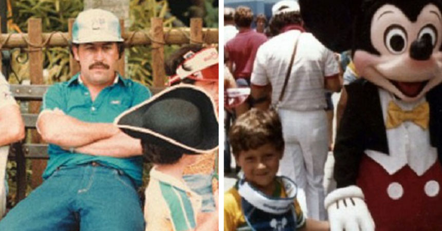 Así fue el día en que Pablo Escobar se paseó por Disneyland