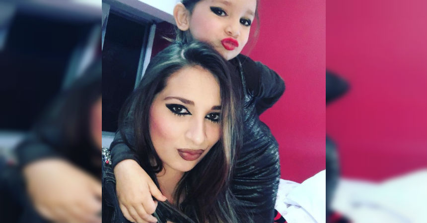 Perla sorprende con delicado tatuaje en honor a su hija y pareja