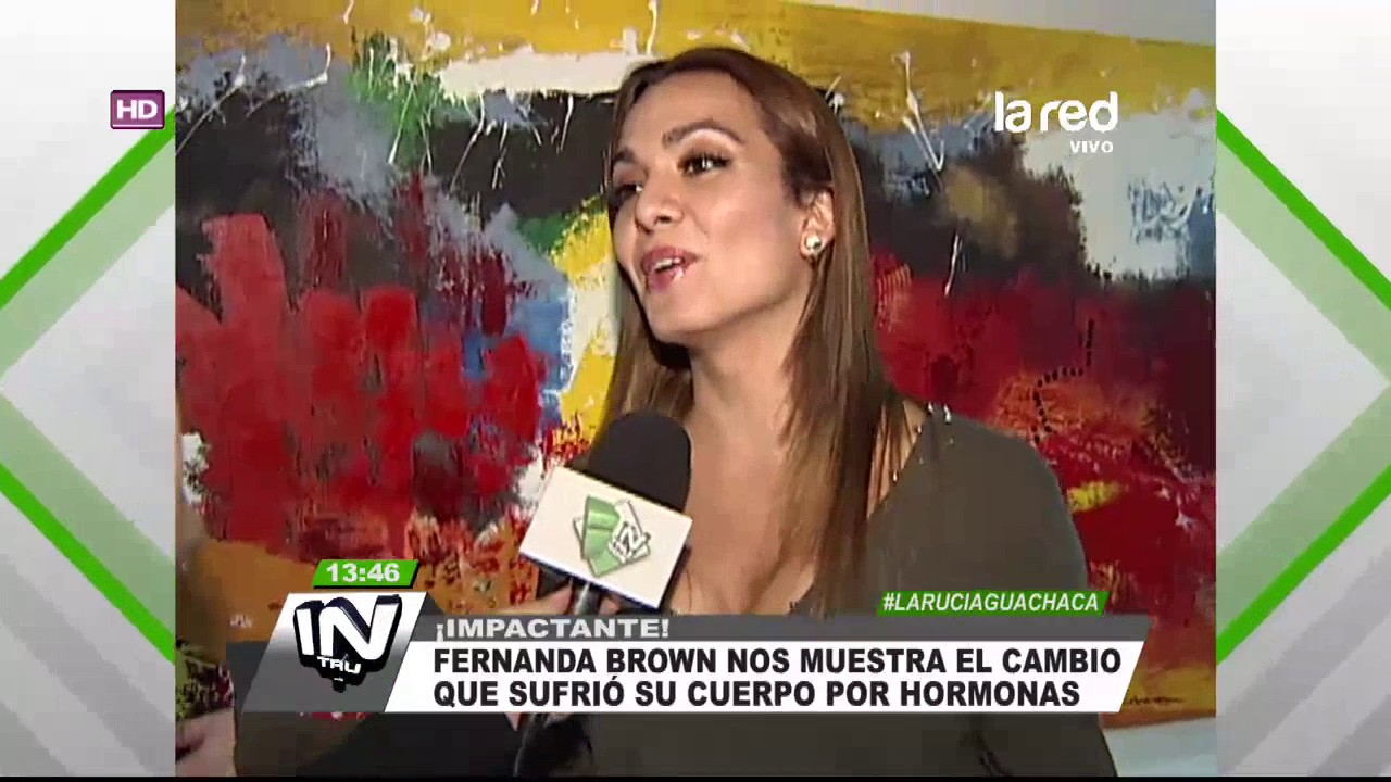 Fernanda Brown muestra el impactante cambio en su cuerpo - La Red
