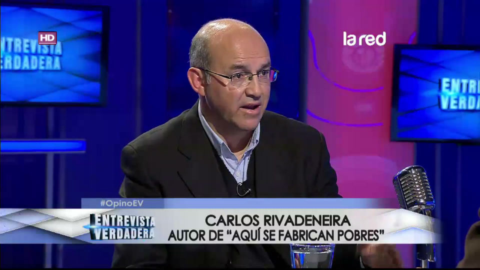 Carlos Rivadeneira presentó su libro "Aquí se fabrican pobres" - La Red