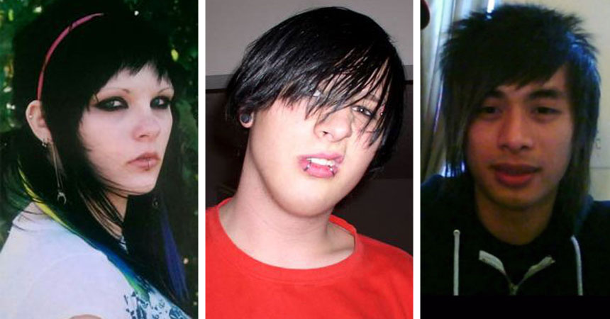 El antes y después de 7 personas que fueron "Emo" en el 2000 - La Red