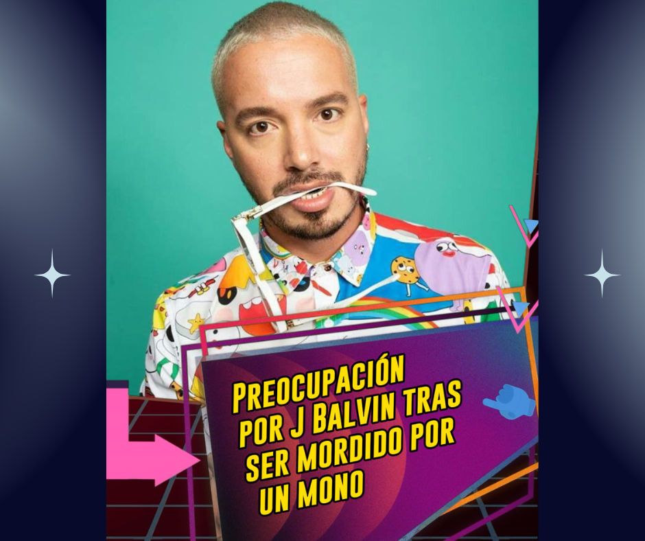 Preocupación por J Balvin tras ser mordido por un mono - La Red